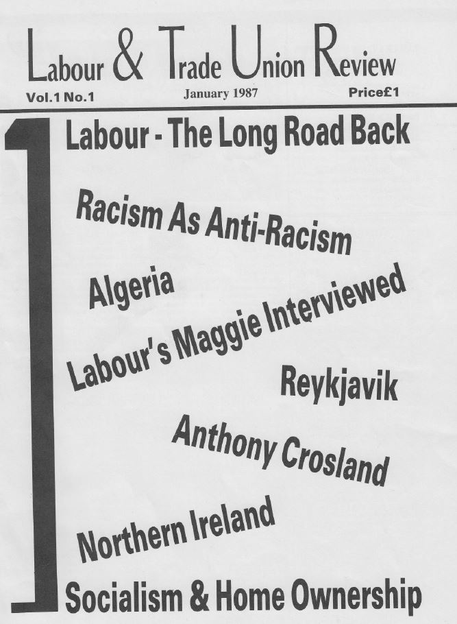 Magazine 001 January 1987 – Labour Affairs Magazine