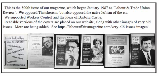 2019 09 – 300th issue of our magazine – Labour Affairs Magazine